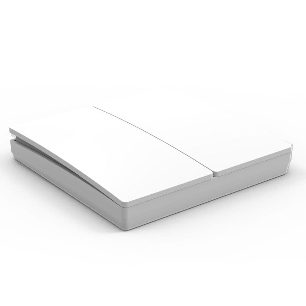 Culina Konect 2 Channel Wireless Kinetic Switch Matt White 40033